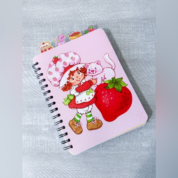 Strawberry Shortcake | Office | Strawberry Shortcake Tab Journal | Poshmark